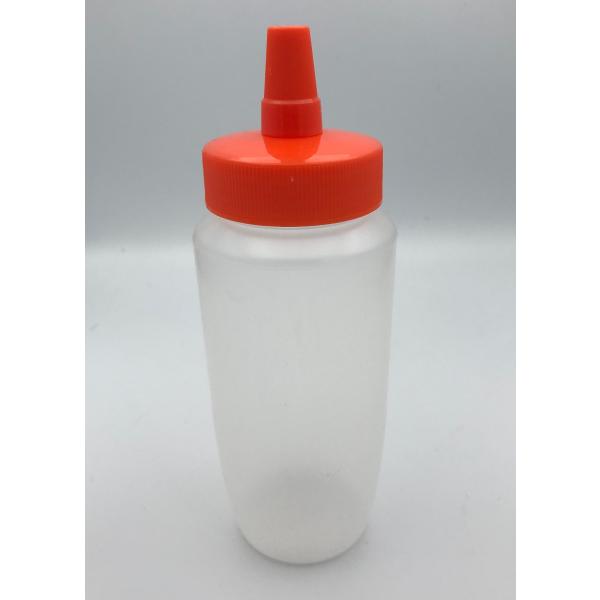 ☆安心の国産製品☆持運びサイズで、多機能なはちみつ容器です。調味料やドレッシングなど食品用として、化粧水・ローションの保存用にもご使用頂けます。【商品仕様】材質：PP（ポリプロピレン）カラー：本体　半透明/キャップ　オレンジサイズ：高さ約：...