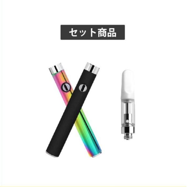 現在のロットは吸い口がシルバーのアトマイザーになります。CBDリキッドに特化し、過度な加熱も抑え、液漏れ防止タイプのヴェポライザー(vape)になります。ペンバッテリーはBLACK、RAINBOWからお選び頂けます。三段階の加熱調節機能を搭...