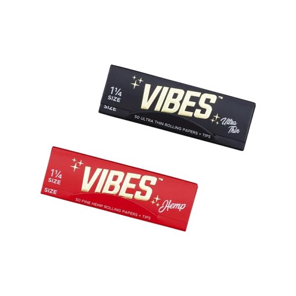 VIBES ローリングペーパー フィルター付き海外のディスペンサリーなど、ペーパー(巻紙)類ではすっかり定番の『VIBES（バイブス）』を取り扱い開始！Cookies の創始者でもありインフルエンサーでラッパーの起業家 Berner が立ち...