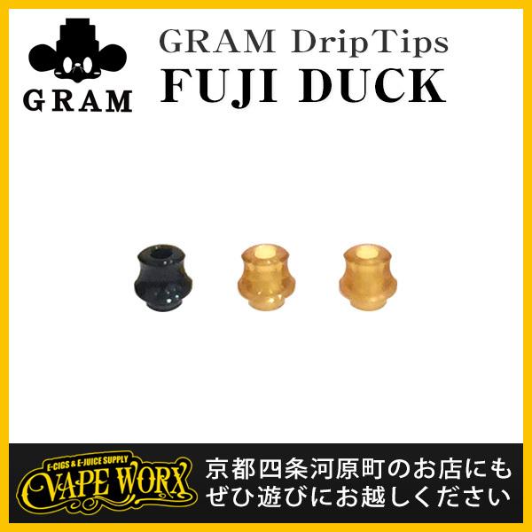 日本が誇るドリップチップブランド、GRAM DripTips (グラムドリップチップ) の FUJI DUCK (フジダック)。ダックタイプの美しいフォルムのドリップチップです。※ SS POLISH / SS BRUSH は商品価格が異な...