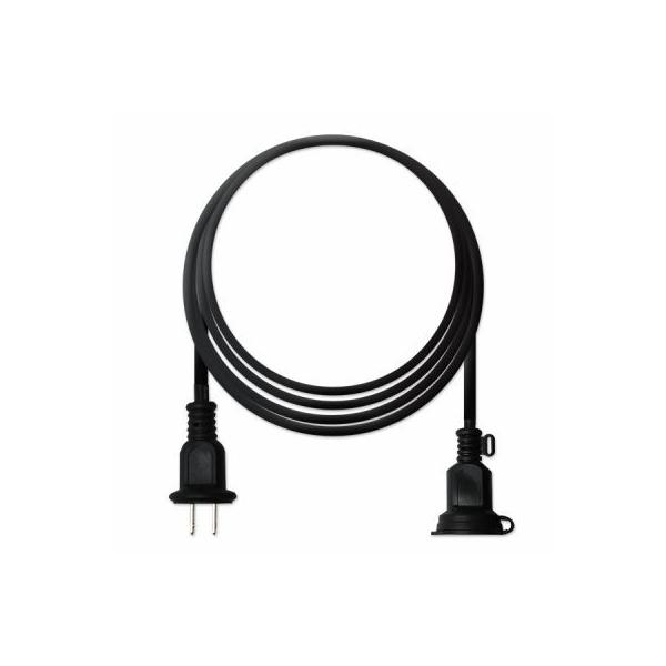 商品仕様商品名 : 延長コード 3m（irmcd_3）サイズ : 長さ3m×厚み約8mm規格 : 防雨型コネクタ（キャップ付き）ケーブルカラー : ブラック定格電圧 / 電流 : 125V / 7A （875Wまで）コメント : 定格125...