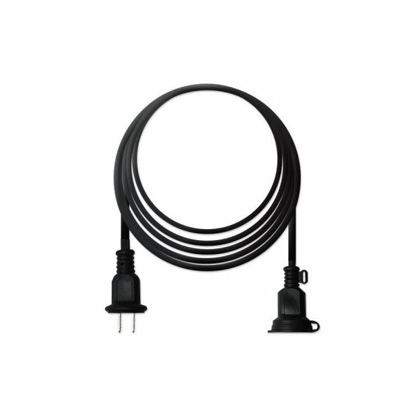 商品仕様商品名 : 延長コード 5m（irmcd_5）サイズ : 長さ5m×厚み約8mm規格 : 防雨型コネクタ（キャップ付き）ケーブルカラー : ブラック定格電圧 / 電流 : 125V / 7A （875Wまで）コメント : 定格125...