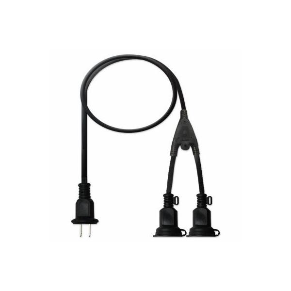 商品仕様商品名 : 延長コード 分岐タイプ 1m（irmcd_sp_1）サイズ : 長さ1m×厚み約8mm規格 : 防雨型コネクタ（キャップ付き）ケーブルカラー : ブラック定格電圧 / 電流 : 125V / 7A （875Wまで）コメン...