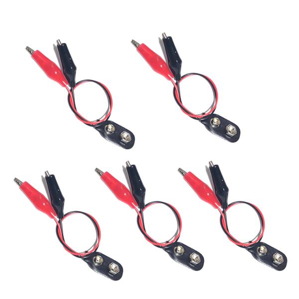 ワニ口クリップ 付きバッテリースナップ9V006P角型9V専用、便利なワニ口クリップ 付きバッテリースナップコネクタ。■仕様品名：ワニ口クリップ 付き9V バッテリースナップ(kk9vwn)ワニ口クリップ：（+）/ 黒（-）２色長さ：20c...