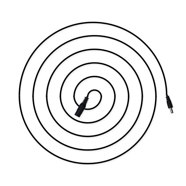 当店取扱いの光る看板、またはLEDテープなどに使える延長コード。【仕様】全長：5m接続端子：DCオス、メス（外径5.5mm、内径2.1mm）許容電流：6Aご注意：他社製品との併用により生じた商品の故障、不具合には対応はできません。予めご了承...