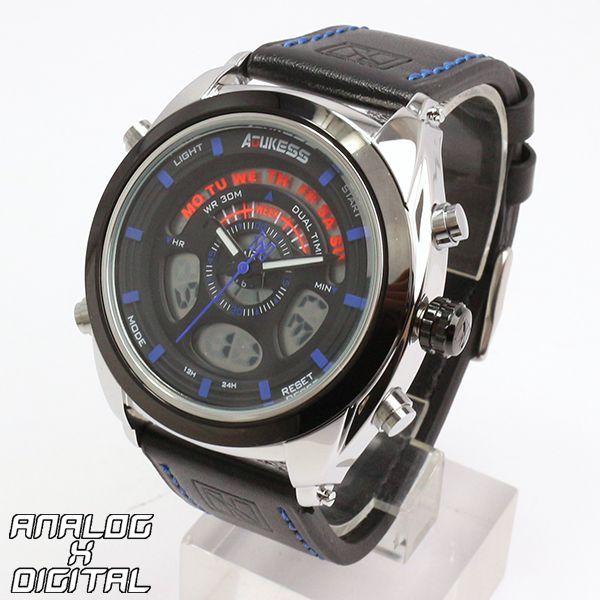 検索ワード [HPFS1819 アナデジ腕時計 アナログ&amp;デジタル デジアナ腕時計 デジタル&amp;アナログ ダイバーズウォッチ風デザイン 3気圧防水 日常生活防水 クロノグラフ トリプルカレンダー バックライト アラーム 時報 ...