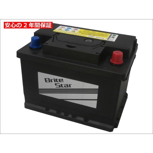 ブライトスターバッテリー12V 62Ah（20時間率容量）本体寸法 高さ*幅*長さ=175×175×245mm送料無料（北海道、九州は￥500のみご負担下さい）2年間メーカー保証付バッテリーの状態が一目でわかる「インジケーター」と、バッテリ...