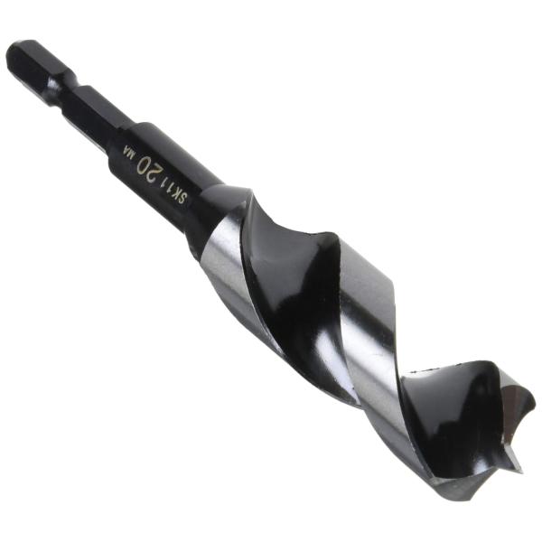 【商品概要】仕様:6.35mm六角軸対応機種:電気ドリル、充電インパクトドライバー、ボール盤原産国:日本製軸:普通鋼刃:普通鋼【商品説明】【商品詳細】ブランド：スターエム商品種別：先三角木工用ドリルビット商品名：SK11 スターエム F型シ...