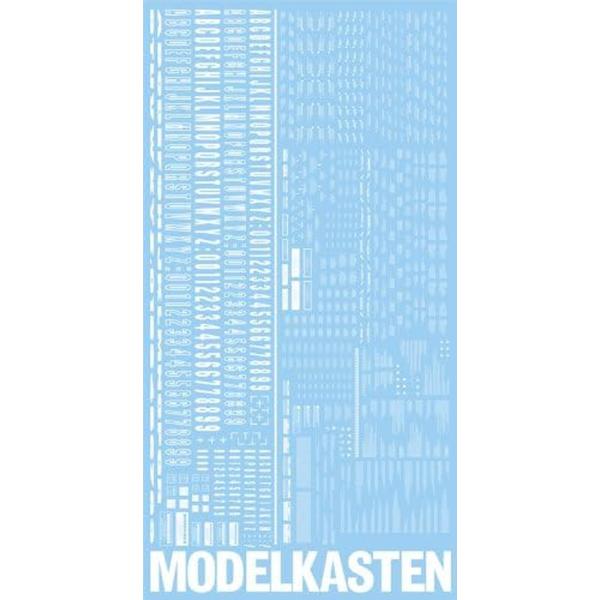 【商品概要】プラモデル用デカール。別途、工具等が必要。水転写デカール1/100、1/144スケールどちらにも対応します。台紙サイズ：295mm × 155mm【商品説明】【商品詳細】ブランド：モデルカステン(Model Kasten)商品種...