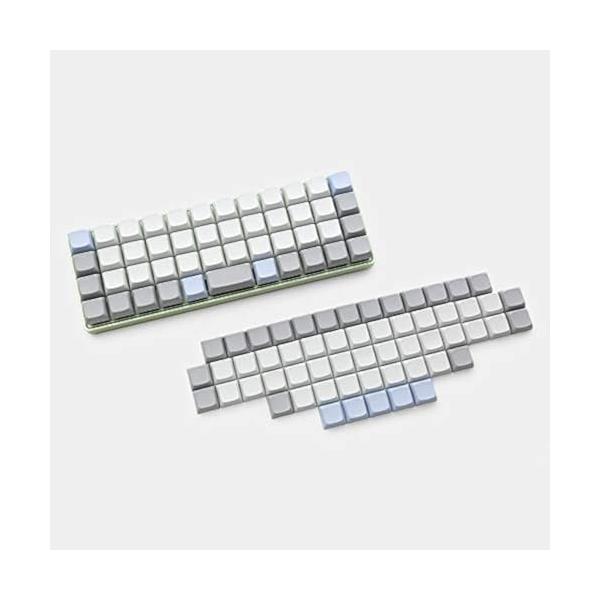 【商品概要】キーキャップのみで、キーボードは含まれません。合計106個のキーがあります。XDAプロファイルはプレーンキーキャップで、DSAより少し高くなっています。このキーキャップはPBT製で、厚さは約1.7mmです。空白のキーキャップは、...