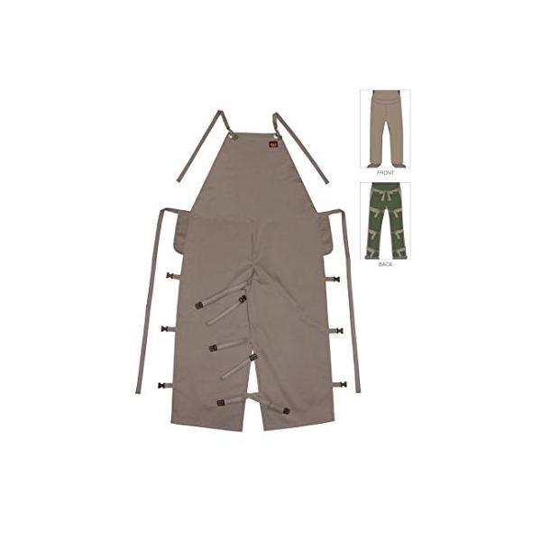 【商品概要】コットンの快適性に高い防炎性能をプラス選択しても防炎効果が持続静電気が発生しにくい【商品説明】【商品詳細】ブランド：日光物産商品種別：溶接用保護具商品名：AMTX AX1203 防炎胸付前掛 ローハイドFグレー製造元：日光物産商...