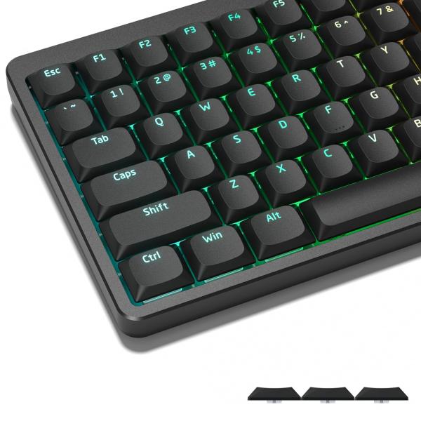 【商品概要】【ロープロファイルカスタムキーキャップ】: XVX Horizon Keycapsは、市場で最も薄いキーキャップです。このキーキャップセットは他のキーキャップの半分の高さで、指のタッチエリアを増やし、究極のタイピングとゲーム体験...