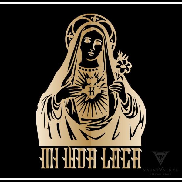 USDM JDM / アメ車 トラッキン メキシコ 雑貨 アメリカン Lowrider ステッカー シール / 車 ステッカー / プレイハンド / マリア ロザリオ / サーフィン スーツケース / sk8 タトゥー グアダルーペ エスカ...