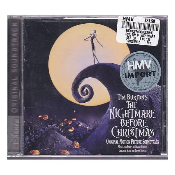 ■商品の説明■CD The Nightmare Before Christmas: Original Motion Picture Soundtrack[海外盤]内容紹介1Overture2Opening3This Is Halloween...