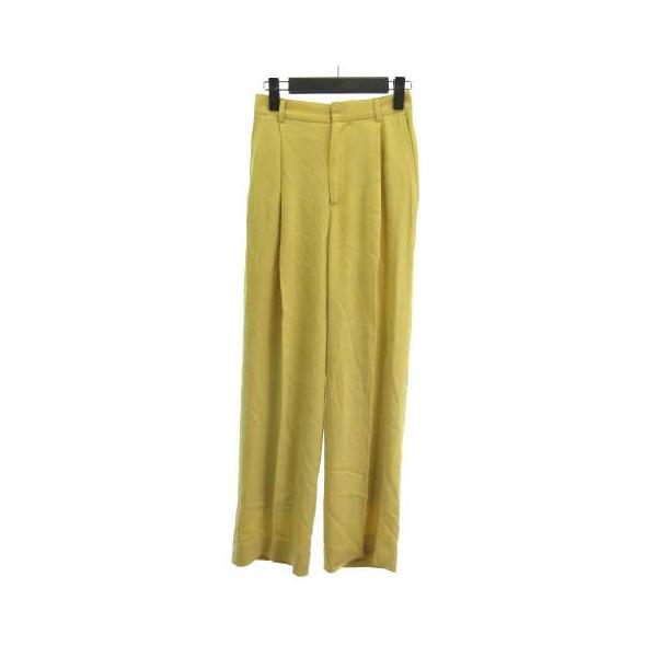 トゥデイフル TODAYFUL Georgette Rough Trousers ジョーゼットラフトラウザー パンツ スラックス 36 イエロー レディース【ブランド】トゥデイフル TODAYFUL【表記サイズ】36 S相当【実寸サイズ】ウ...