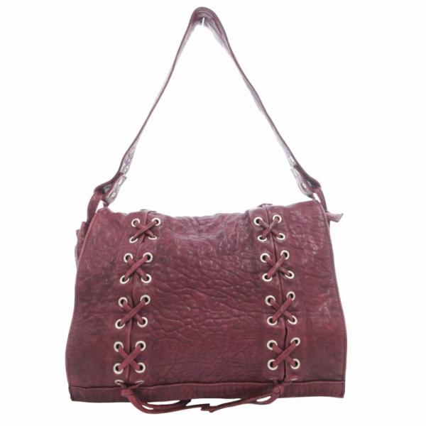 グレートバイサンディ GREAT BY SANDIE ハンドバッグ ワンショルダー 肩掛け レザー 紫 パープル /GV ■GY99 レディース【実寸サイズ】持ち手の長さ：約56cm　ヨコ：約31cm　タテ：約25cm　マチ：約10cm　シ...