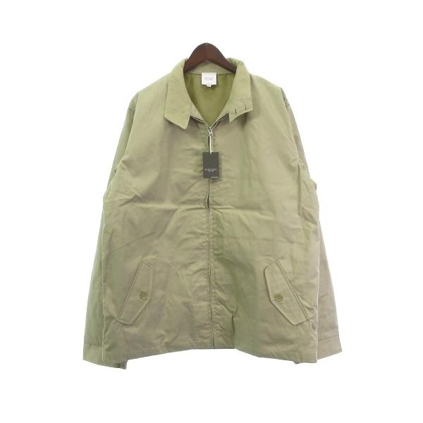 未使用品 センティネルディサイド SENTINEL DECIDE タグ付き ジャケット ブルゾン スイングトップ ベージュ XL ■GH メンズ【表記サイズ】LLXL【実寸サイズ】肩幅：50cm　身幅：62cm　着丈：74.5cm　袖丈：6...