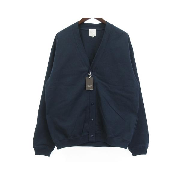 未使用品 センティネルディサイド SENTINEL DECIDE タグ付き カーディガン スウェット 紺 ネイビー M ■GH メンズ【表記サイズ】M【実寸サイズ】肩幅：54cm　身幅：56cm　着丈：68cm　袖丈：61.5cm　　【素材...
