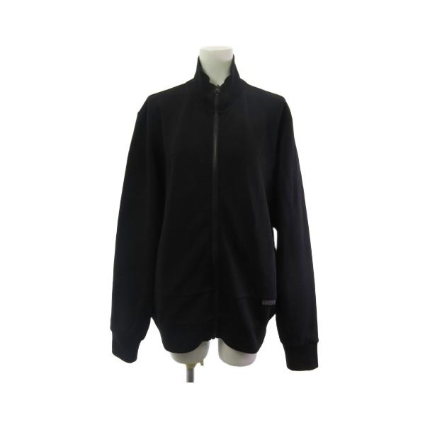 コルマール COLMAR トラックジャケット ジップアップ 黒 ブラック M レディース【表記サイズ】M【実寸サイズ】肩幅：45cm　身幅：56cm　着丈：71cm　袖丈：67cm　　【素材】コットン85％　ポリエステル11％　ポリウレタン...