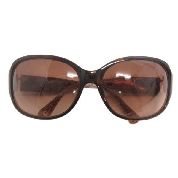 コーチ COACH CASSANDRA サングラス べっこう柄 S476A セルフレーム 度無し 120 茶 ブラウン レディース【ブランド】コーチ COACH【表記サイズ】120【実寸サイズ】レンズの大きさ：6×4.5cm　フレーム：14...