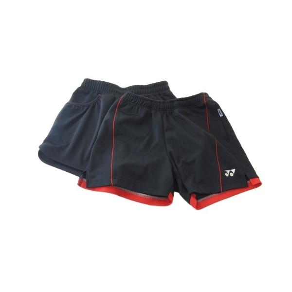 ヨネックス YONEX テニスウエア ショートパンツ ショーツ 2枚セット ブラック ピンク レッド M 【表記サイズ】M1枚表記なし M相当【実寸サイズ】ウエスト：62cm　もも幅：28cm　裾幅：27cm　股上：29cm　股下：7cm　...