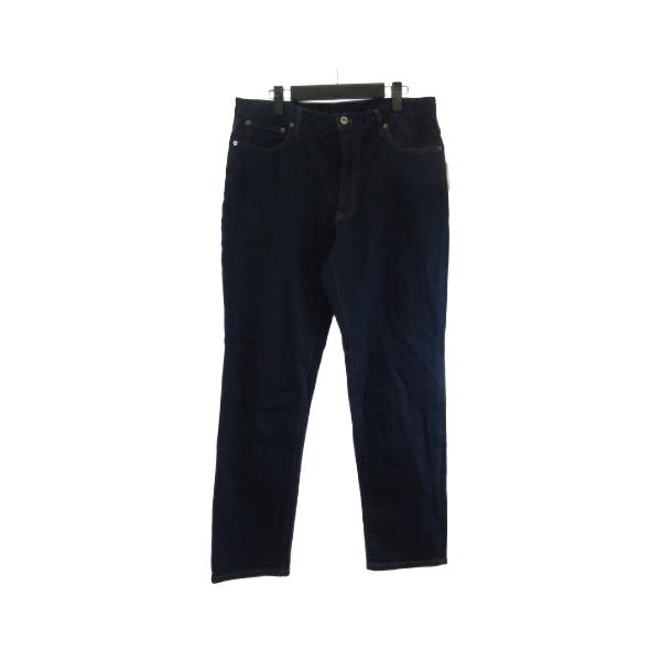 エレメントオブシンプルライフ element of SIMPLE LIFE タグ付き デニムパンツ ジーンズ ストレート インディゴ 88 メンズ【表記サイズ】88 L相当【実寸サイズ】ウエスト：88cm　もも幅：32cm　裾幅：20cm　...