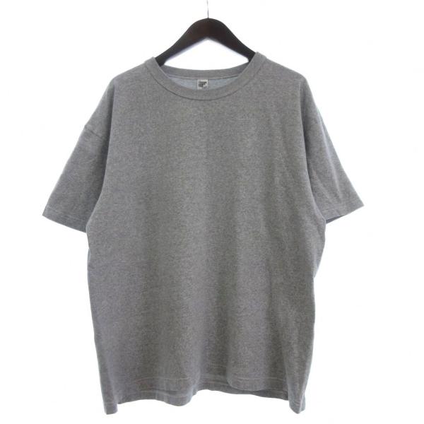 YUKON ARMY Tシャツ カットソー 半袖 クルーネック USA製 L グレー ■GY28 メンズ【表記サイズ】L【実寸サイズ】肩幅：61cm　身幅：60cm　着丈：70cm　袖丈：20cm　　【素材】コットン、ポリエステル【色】グレ...