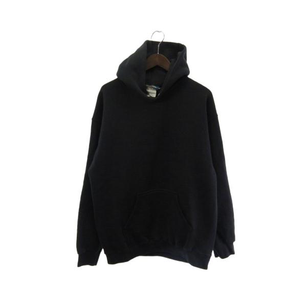 BRITTANIA ヴィンテージ パーカー プルオーバー 長袖 黒 ブラック ■GY28 メンズ【表記サイズ】L【実寸サイズ】身幅：58cm　着丈：70cm　ゆき丈：89cm　　【素材】コットン50％　ポリエステル50％【色】ブラック　　※...