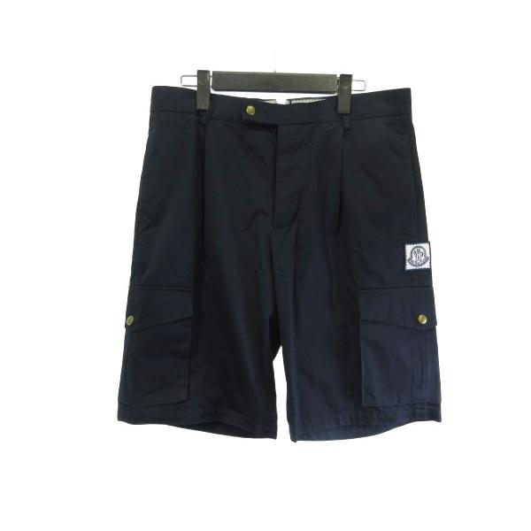 モンクレール MONCLER GAMME BLEU ガムブルー ショートパンツ ショーツ ネイビー 紺 2 C13911302800 26411 メンズ【ブランド】モンクレール MONCLER【表記サイズ】2 M相当【実寸サイズ】ウエスト：...