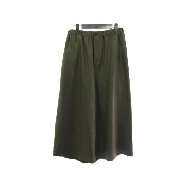 ソフィードール SOFIE D'HOORE ワイドパンツ ウール イージーパンツ ブラウン 茶 38  【ブランド】ソフィードール SOFIE D'HOORE【表記サイズ】38 M相当【実寸サイズ】ウエスト：72cm　もも幅：36cm　裾幅...