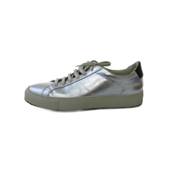 コモンプロジェクト COMMON PROJECTS RETRO LOW メタリック ローカットスニーカー シルバー 40 25.5cm メンズ【ブランド】コモンプロジェクト COMMON PROJECTS【表記サイズ】4025.5cm【実寸...