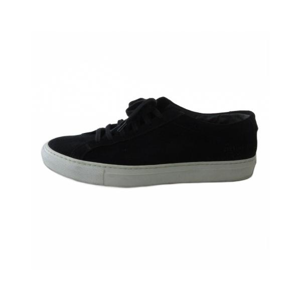 コモンプロジェクト COMMON PROJECTS ORIGINAL ACHILLES LOW IN SUEDE アキレスロー ローカット スニーカー シューズ スエード 黒 ブラック 40 25.5cm メンズ【ブランド】コモンプロジェク...