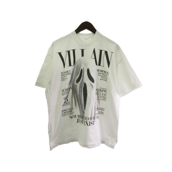 ダブレット doublet 25AW Villain Cover Print T-Shirt Tシャツ カットソー 半袖 プリント 白 ホワイト S メンズ【ブランド】ダブレット doublet【表記サイズ】S【実寸サイズ】肩幅：57cm　...