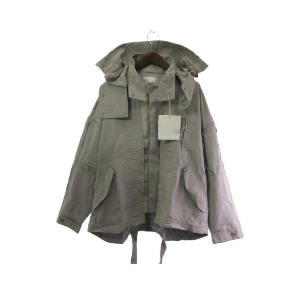 グーピーメイド GOOPiMADE (A)crypsis エイ・クライプシス タグ付き DUET“ R-Shield Space Parka Jacket D-AGAVE ジャケット グレー 1 メンズ【表記サイズ】1 M相当【実寸サイズ】...