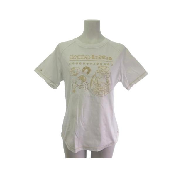 エルメス HERMES 5H4630DC Candy Libris Ｔシャツ カットソー 白 ホワイト 40 ☆AA★ レディース【ブランド】エルメス HERMES【表記サイズ】40 M相当【実寸サイズ】身幅：44cm　着丈：56cm　ゆき...