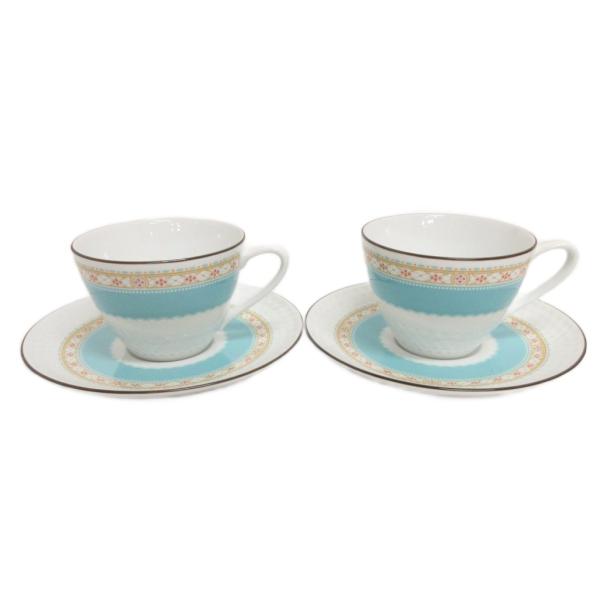 未使用品 ノリタケ Noritake ハミングブルー カップ＆ソーサー 2客 ティーセット 茶器 食器 白 ホワイト  その他【実寸サイズ】直径：-cm　口経：9cm　高さ：6.5cm　　【素材】ファインポーセレン【色】白 ホワイト【仕様】...