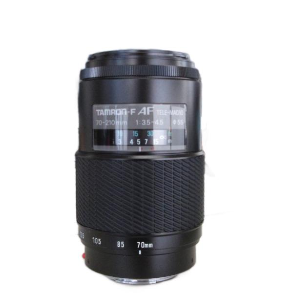 タムロン tamron AF 70-210mm カメラレンズ TELE-MACRO 黒 ブラック 現状品 ジャンク ■GY99 その他【表記サイズ】-【実寸サイズ】カメラレンズ　幅 約7cm　総長 約12.5-18cm　【素材】-【色】黒【...