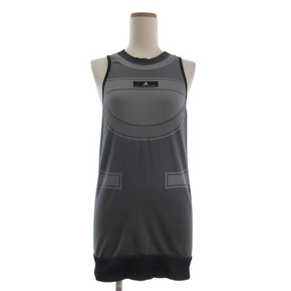 アディダス バイ ステラマッカートニー adidas by Stella McCartney タンクトップ 切替 メッシュ CX2280 グレー 2XOT【ブランド】アディダス バイ ステラマッカートニー adidas by Stella ...
