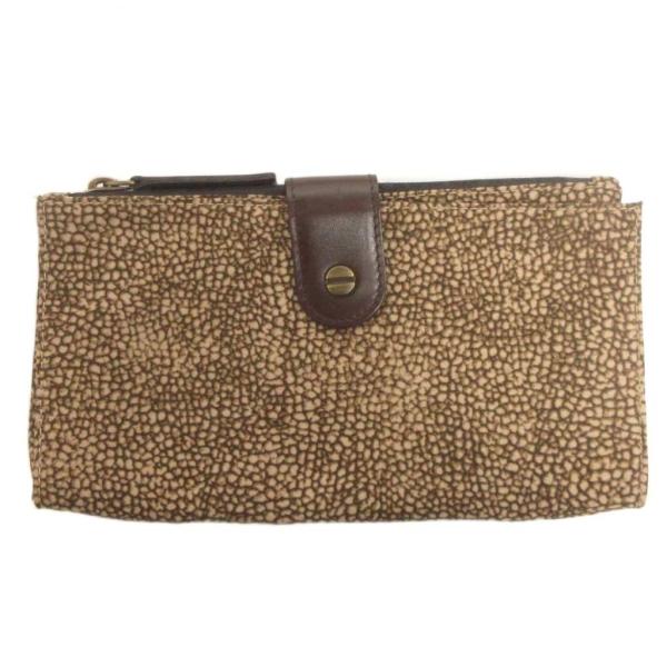 ボルボネーゼ BORBONESE 長財布 カード入れ 総柄 茶系 ブラウン系 ウォレット ■GY35 レディース【ブランド】ボルボネーゼ BORBONESE【表記サイズ】※実寸サイズをご確認ください【実寸サイズ】ヨコ：20cm　タテ：11c...