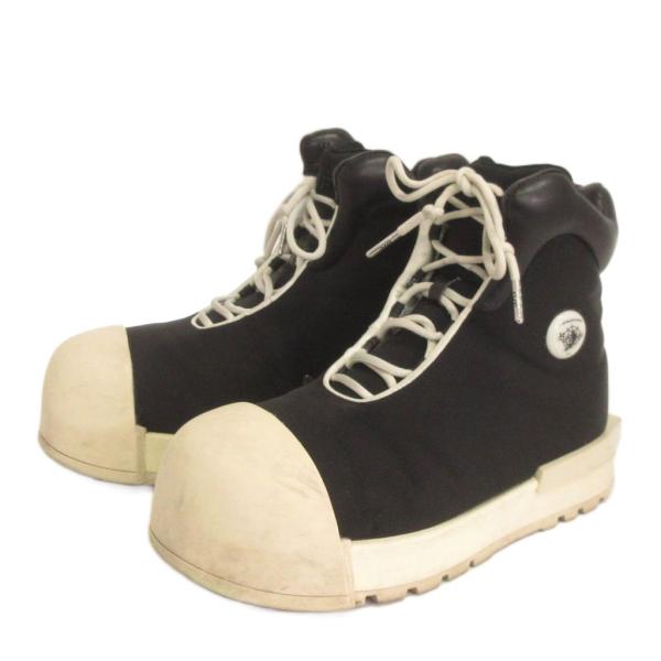 フリーワールドオーダー F. V. V．O×ROCKSTA THICK SOLED HIGH TOP BOOTS スニーカー ハイカット 厚底 黒 26cm【表記サイズ】26cm【実寸サイズ】最大幅：12.5cm　アウトソール：30.5cm...