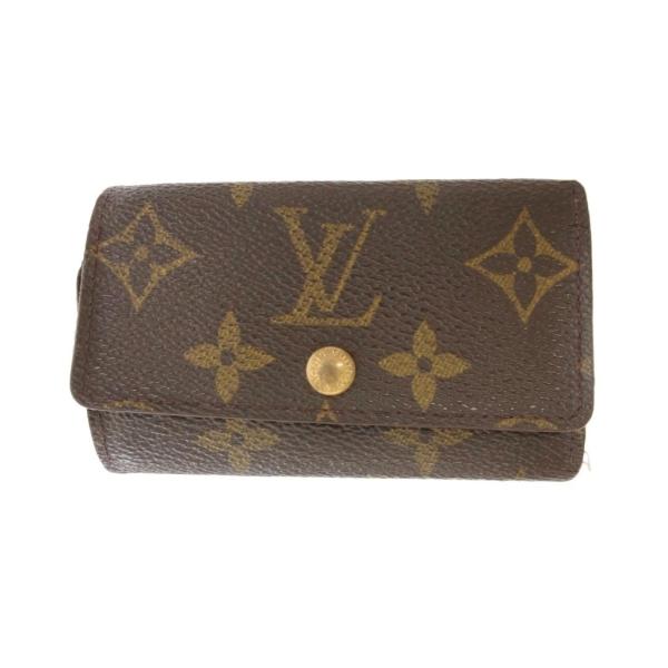 ルイヴィトン LOUIS VUITTON モノグラム ミュルティクレ4 キーケース USA製 M69517 茶色 ブラウン /MG ■GY99 メンズ【ブランド】ルイヴィトン LOUIS VUITTON【表記サイズ】サイズ表記なし。実寸サイ...