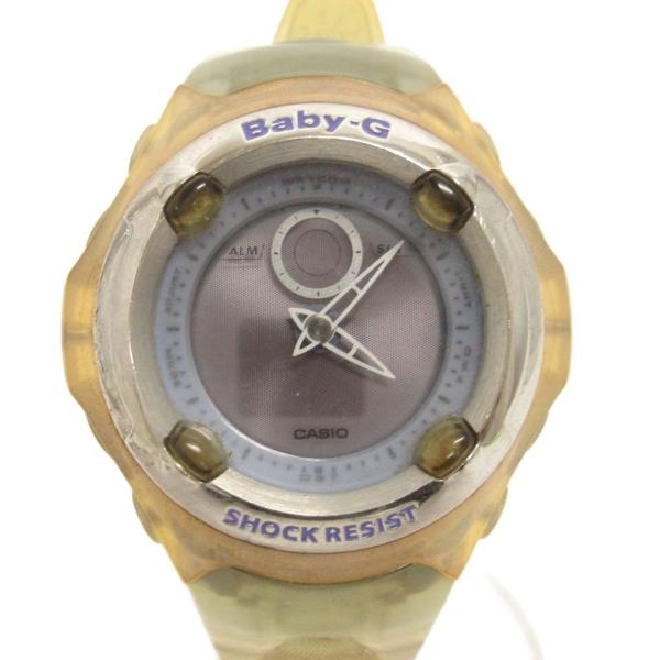 ベビージー Baby-G 腕時計 クオーツ デジアナ 2針 BG-50 黄 イエロー ウォッチ ジャンク ■OOM メンズ レディース【ブランド】ベビージー Baby-G【表記サイズ】※実寸サイズをご参照ください【実寸サイズ】バンド幅：1....