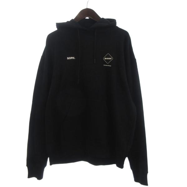 エフシーレアルブリストル FCRB HOOD LOGO TEAM SWEAT HOODIE スウェット パーカー プルオーバー 長袖 裏毛 プリント 黒 XL【ブランド】エフシーレアルブリストル F.C.Real Bristol FCRB【...