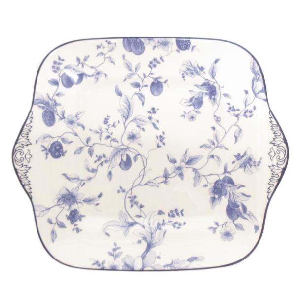 ウェッジウッド WEDGWOOD BLUE PLUM 大皿 プレート スクエア 花柄 青 ブルー 白 ホワイト 食器 ■GY99 その他【ブランド】ウェッジウッド WEDGWOOD【表記サイズ】-【実寸サイズ】皿　直径 約24cm　高さ 約...