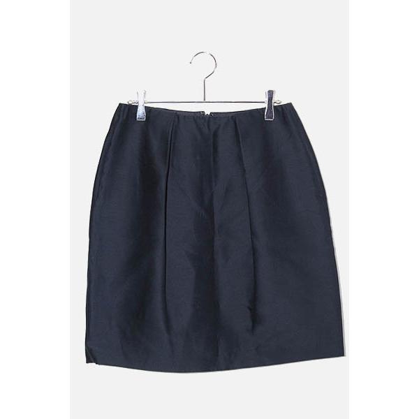 BALLSEY ボールジー トゥモローランド コットン シルク コクーン ミニスカート 38 NAVY ネイビー 11-05-31-05207 /◆☆ レディース【ブランド】ボールジー BALLSEY トゥモローランド【表記サイズ】レディー...