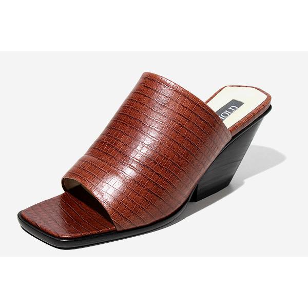 24〜24.5cm 未使用品 UNTISHOLD アンチショルド xio cancun leather ヒール レザー ミュール サンダル 37 052001180370 /◆☆  レディース【表記サイズ】レディース：37(24〜24.5c...