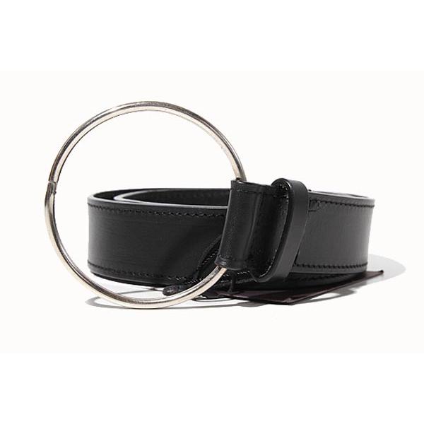 SHOOP シュープ SCRAPBOOK BELT スクラップ ブック ベルト 85 BLACK ブラック SHSS22049 /● レディース【表記サイズ】レディース:85【実寸サイズ】全長：104cm　幅：3.5cm　バックル：7.5c...