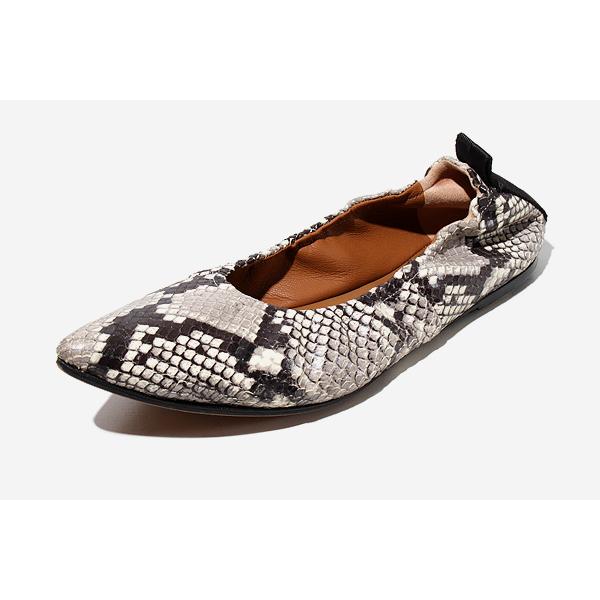 23cm JOSEPH ジョセフ PYTHON POINTED パイソン バレエシューズ ポインテッドトゥ フラット パンプス 36 JO31004A /◆☆ レディース【ブランド】ジョセフ JOSEPH【表記サイズ】レディース：36(23...