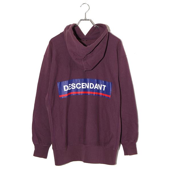 DESCENDANT ディセンダント HORIZON HOODED SWEATSHIRT ホライゾン フーデット スウェット シャツ パーカー 1 PURPLE パープル /● メンズ【ブランド】ディセンダント DESCENDANT【表記サ...