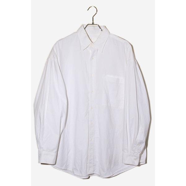 ROTOL ロトル BASIC SHIRT OX ベーシック オックスフォード 長袖 シャツ 2 WHITE ホワイト R11EM150 /◆ メンズ【表記サイズ】メンズ：2【実寸サイズ】肩幅：61cm　身幅：71.5cm　着丈：78cm　...